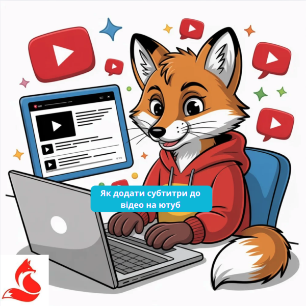 Як додати субтитри до відео на ютуб - Foxy-IT